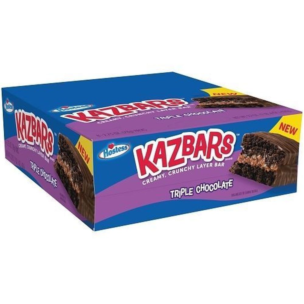 Hostess Kazbar, Triple Chocolate Flavor, 4-Pack (Pack of 8) – Shop the King