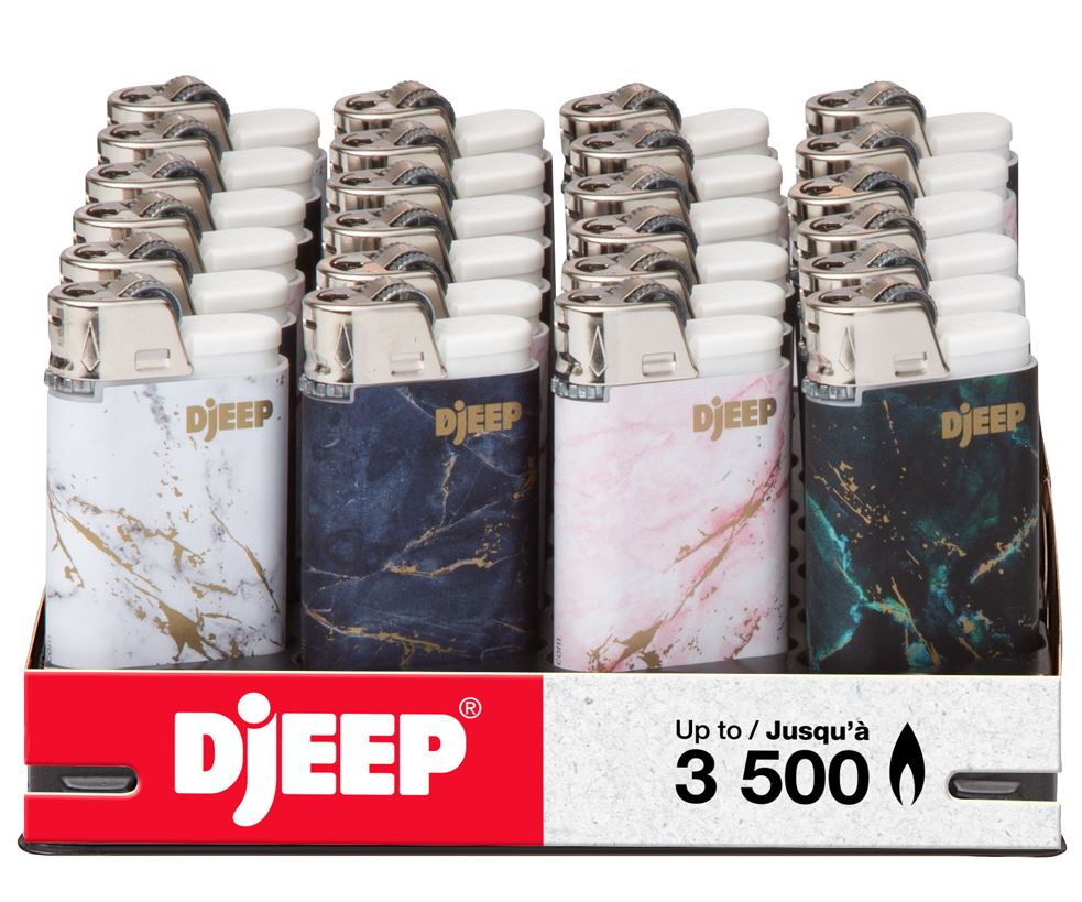 BIC Lighter Djeep Maxi Elegant Boxes 24ct – Shop the King