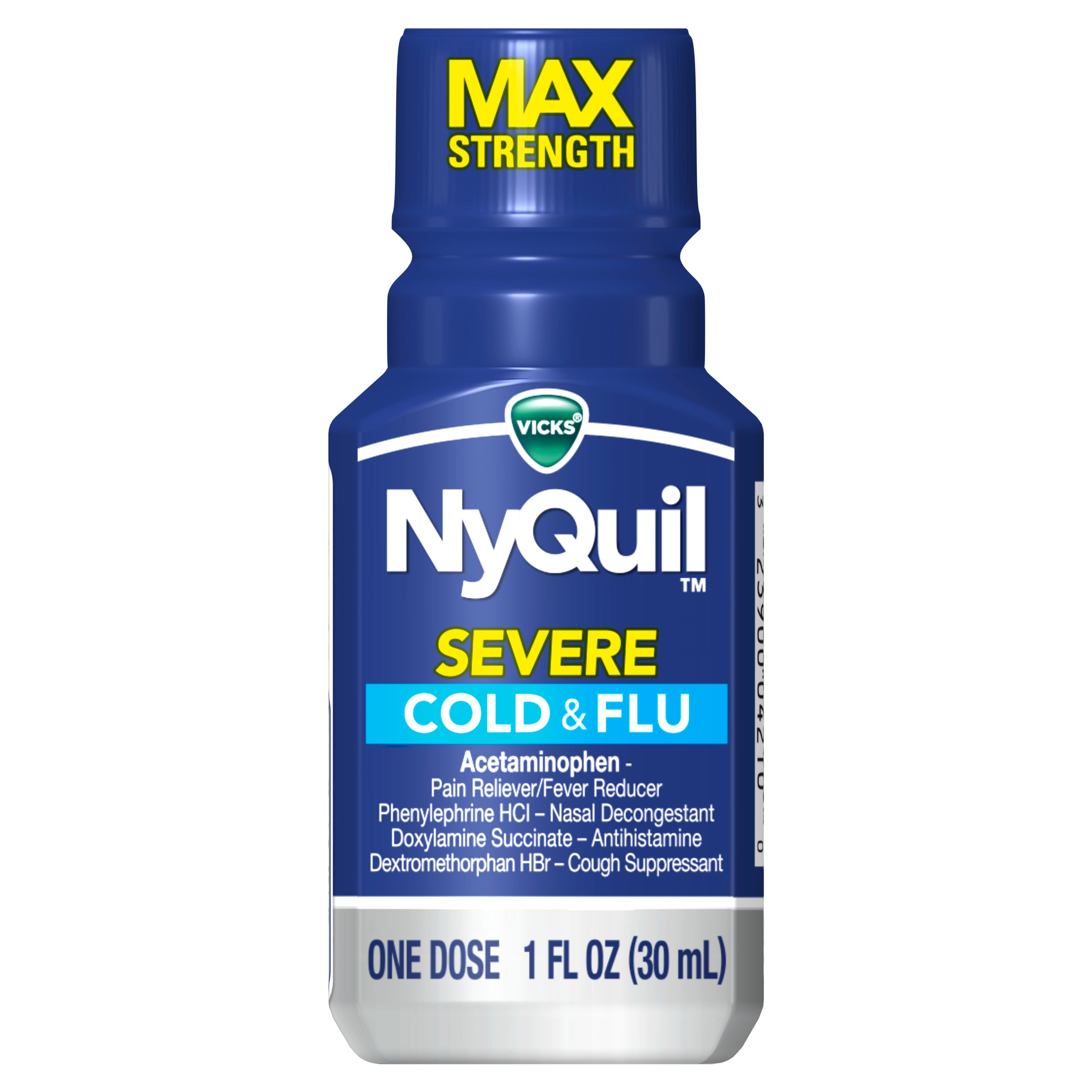 NyQuil Sev Multi Shot 1 oz 8 Per Box – Shop the King