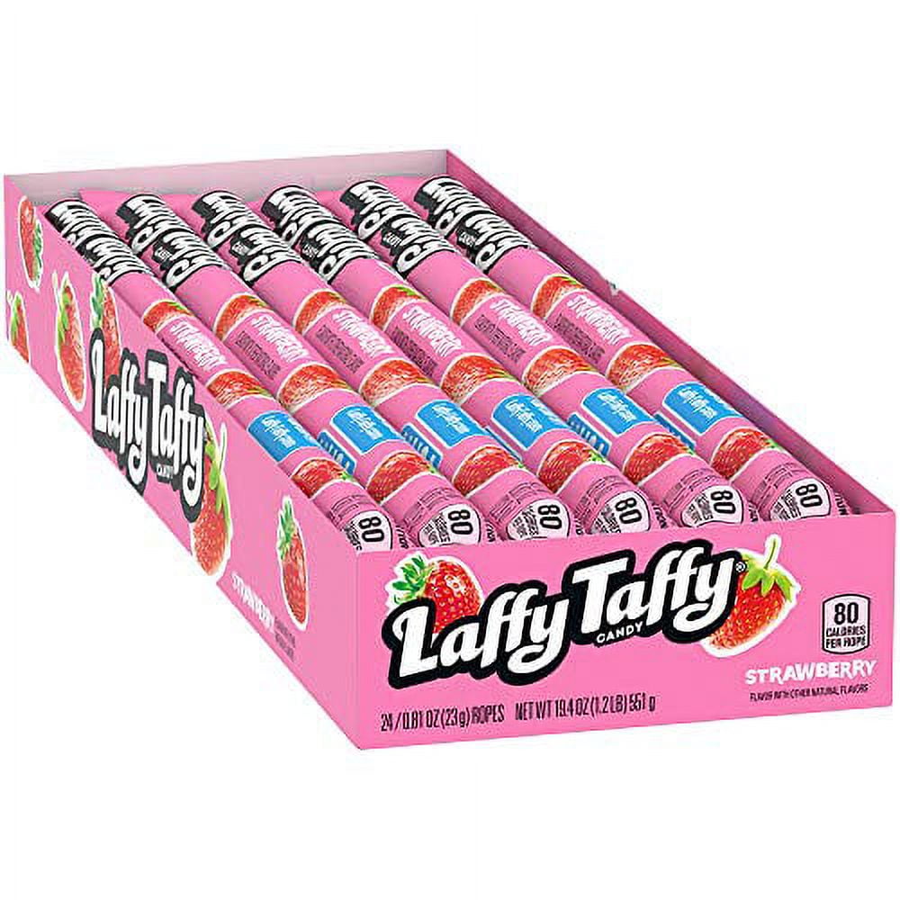 Laffy Taffy Rope Strwbery Boxes 24ct — Wholesale Laffy Taffy Candy ...
