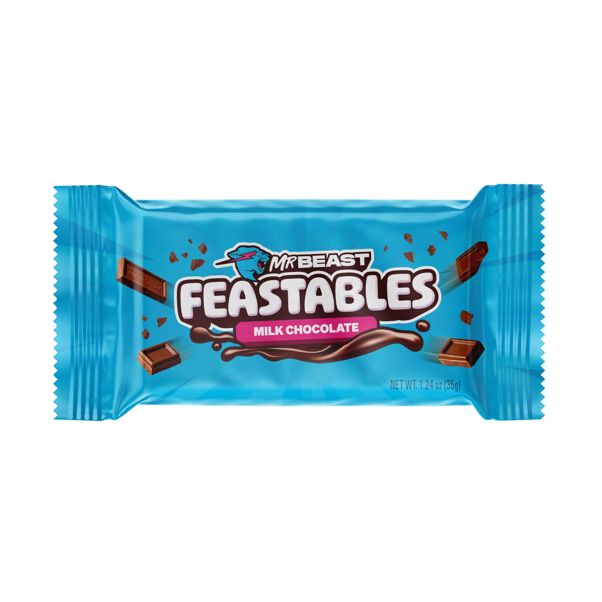 Feastables Milk Bar 1.2z 35 g 24 Per Box – Shop the King
