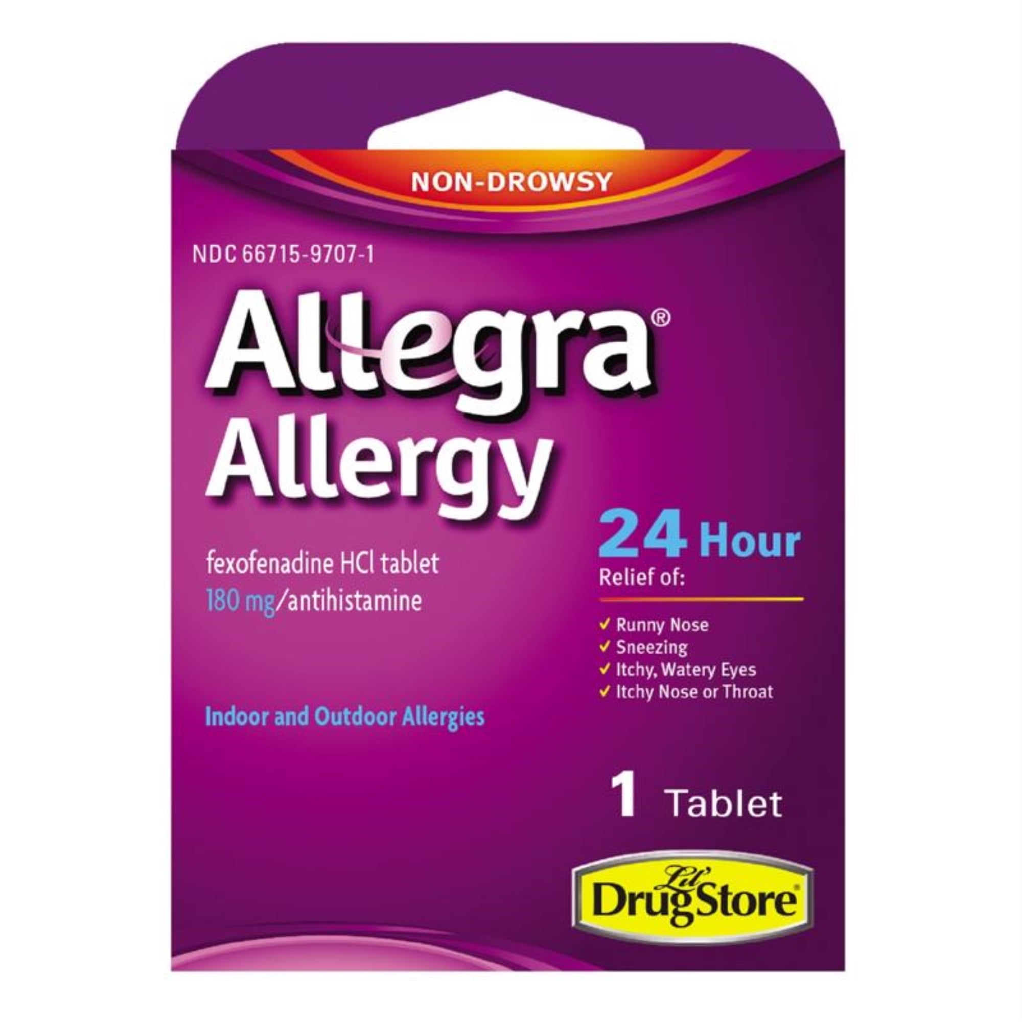 Allegra Drug 1pill 6 Per Box – Shop the King