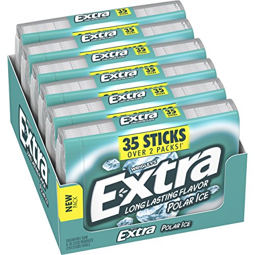 Extra Mega 35 Stk Plr Ice 6 Per Box — Wholesale Extra Candy | Shop the King