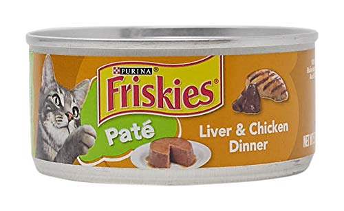 Friskies Liver & Chicken Dinner Classic Pate Cat Food 5.5 oz – Shop the ...